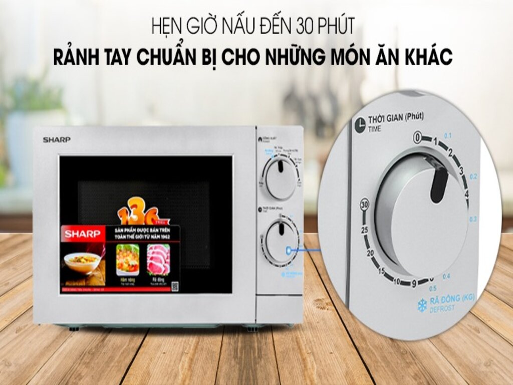 Lò Vi Sóng Sharp R-209VN-SK: Hiệu Suất Cao và Thiết Kế Tiện Dụng Cho ...