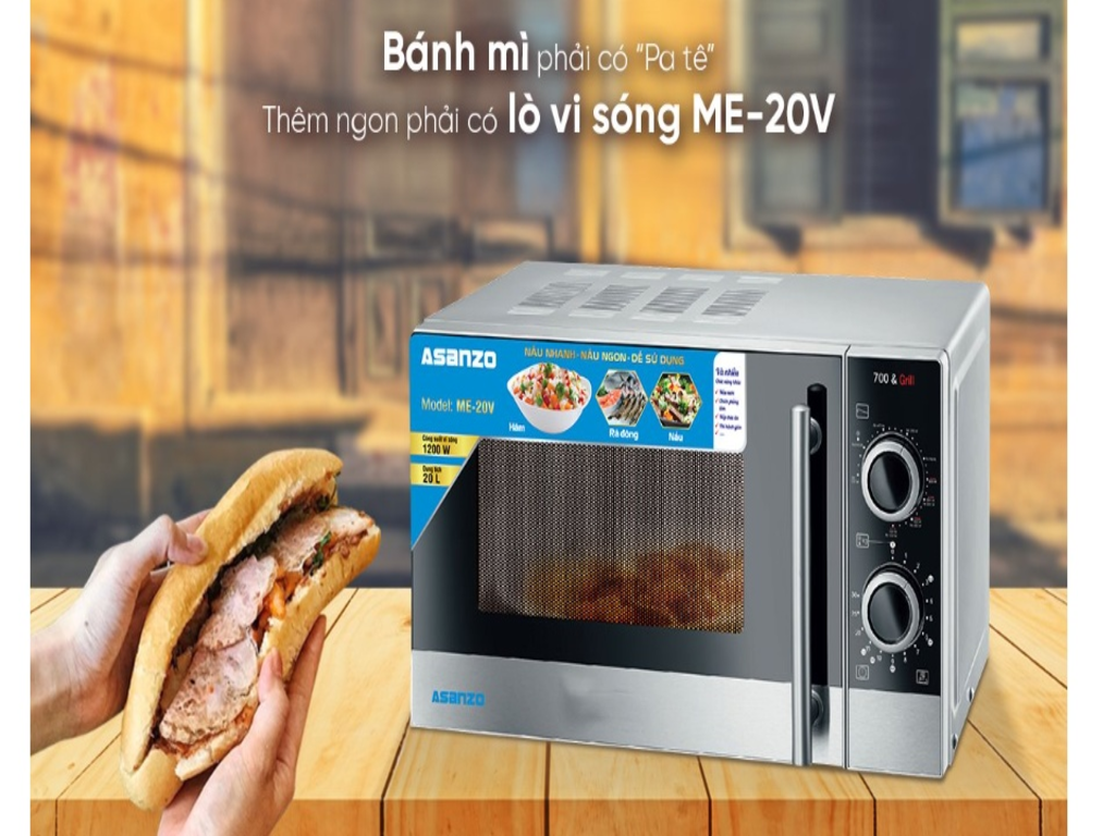 Lò Vi Sóng Asanzo Có Tốt Không? Review Chi Tiết Ưu Nhược Điểm ...